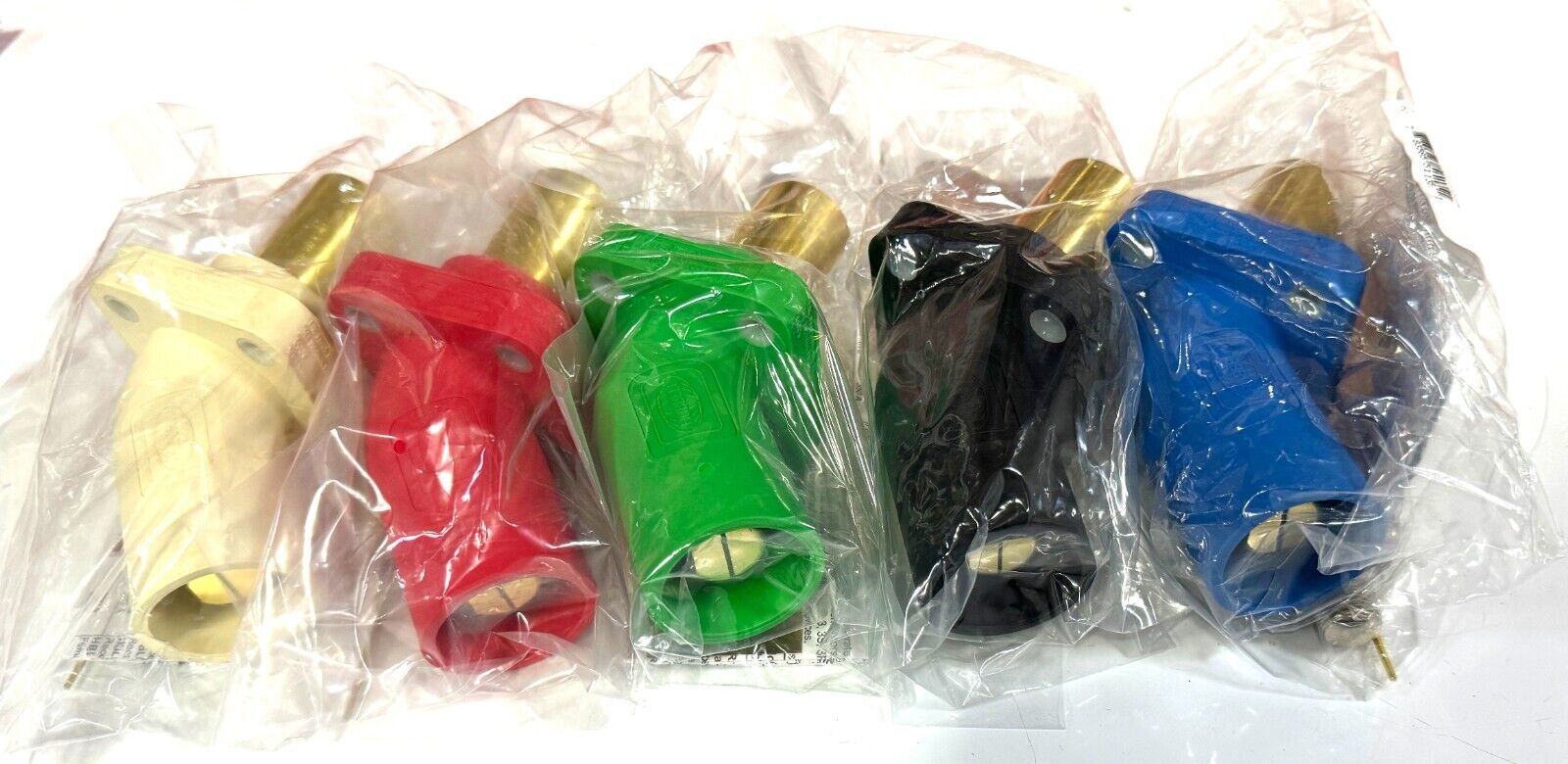 400 AMP HUBBELL SERIES 16 CAMLOCK DEVICES SET PANEL ANGLE RECEPT MALE ...