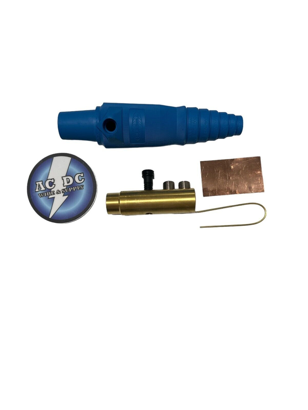 Hubbell HBL400 Cam-Lock Wire Set 2/0 - 4/0 Female Camlok Connector kit ...