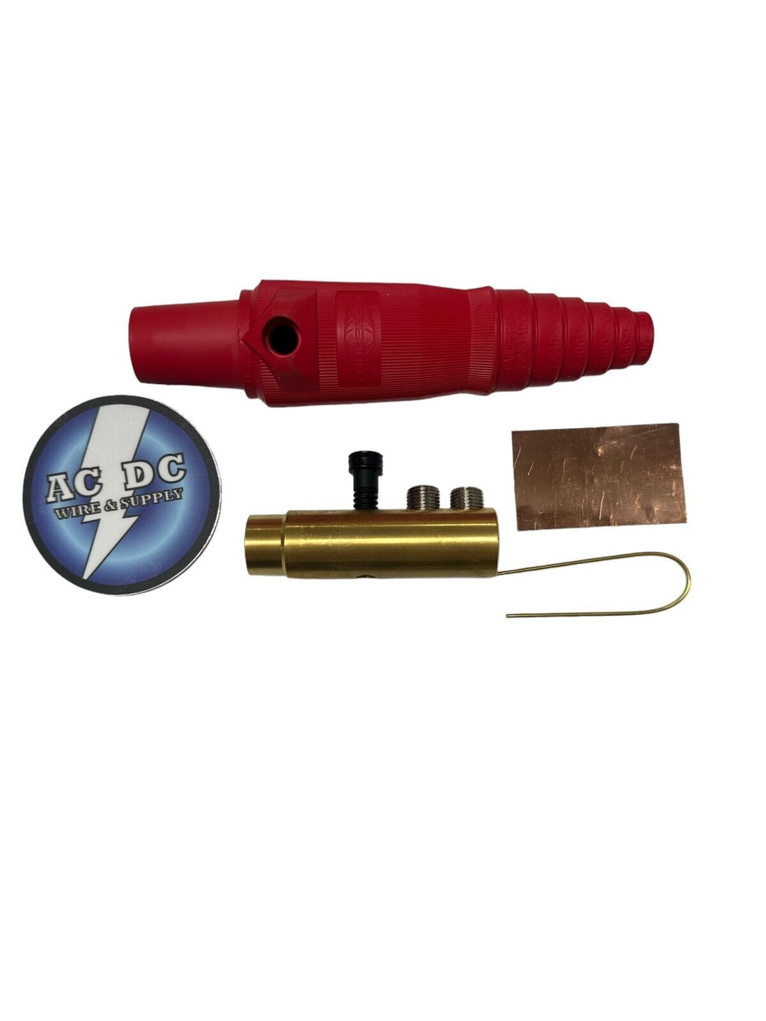 Hubbell HBL400 Cam-Lock Wire Set 2/0 - 4/0 Female Camlok Connector kit ...