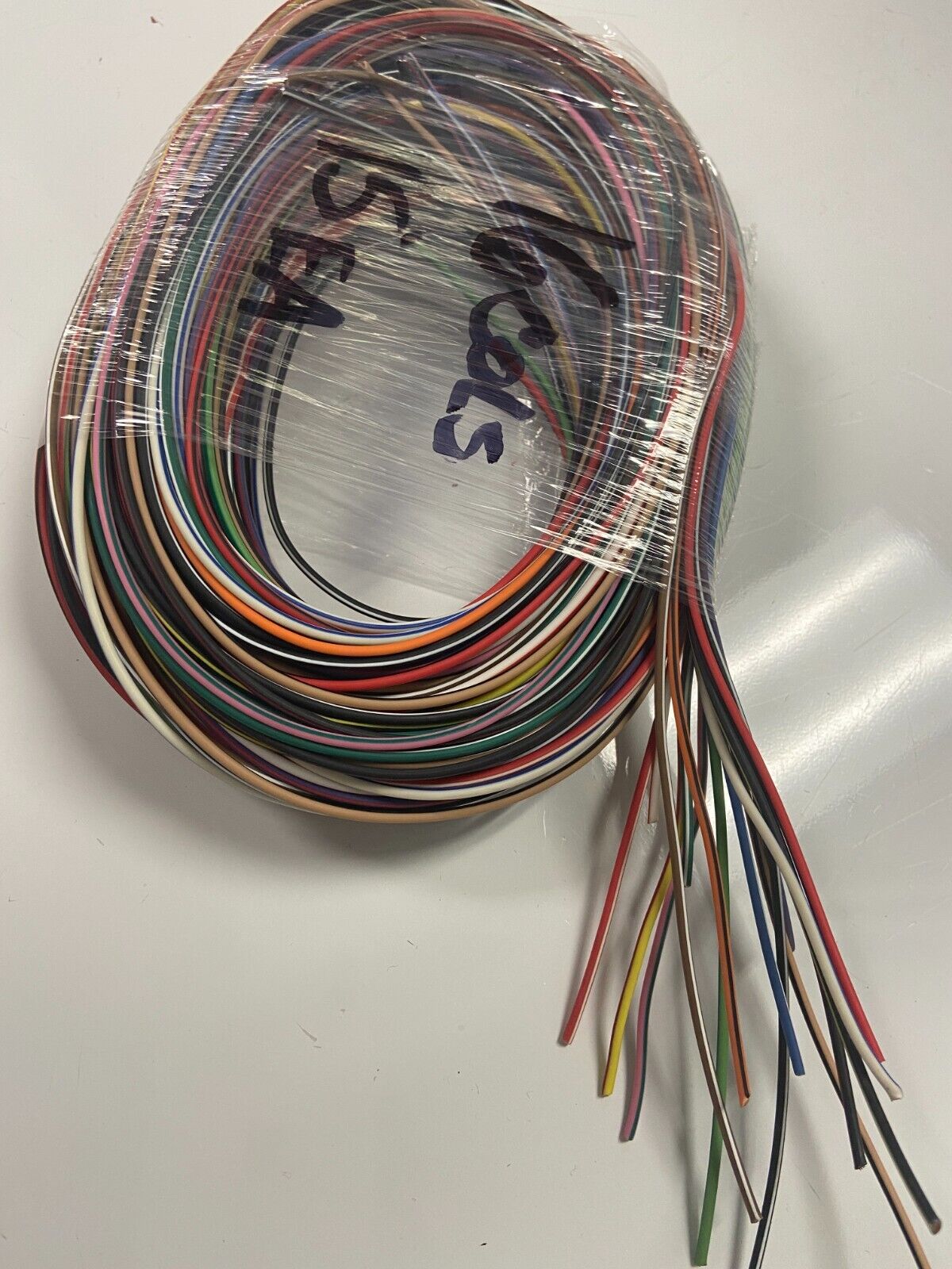 18 AWG TXL HIGH TEMP AUTOMOTIVE POWER WIRE 16 STRIPE COLORS 15 FT EA P ...