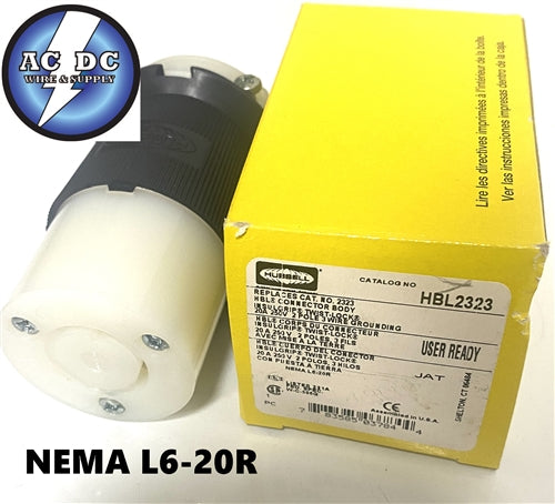 HUBBELL 2323 – AC/DC WIRE AND SUPPLY