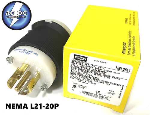 HUBBELL 2511 – AC/DC WIRE AND SUPPLY