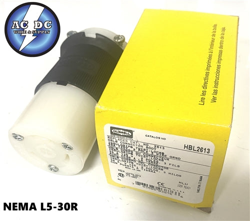 HUBBELL 2613 – AC/DC WIRE AND SUPPLY