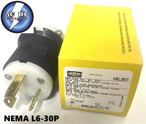 HUBBELL 2621 – AC/DC WIRE AND SUPPLY