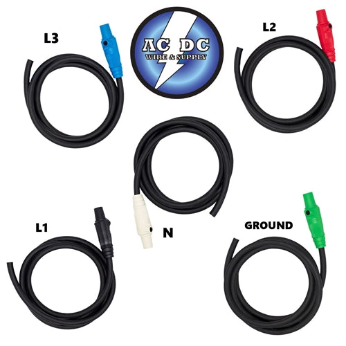4/0 Feeder STAGE AND LIGHTING Cable. 5- 4/0 wire STANDARD 405A FEMALE ...