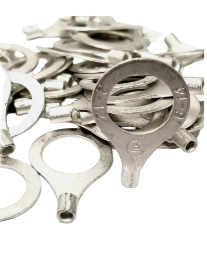 Non-insulated Ring Terminal wire Connector 16-14 AWG – AC/DC WIRE AND ...