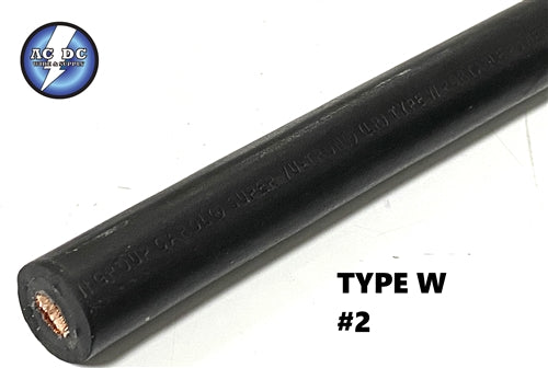 TYPE W PORTABLE POWER CABLE FOR GENERATORS. – AC/DC WIRE AND SUPPLY