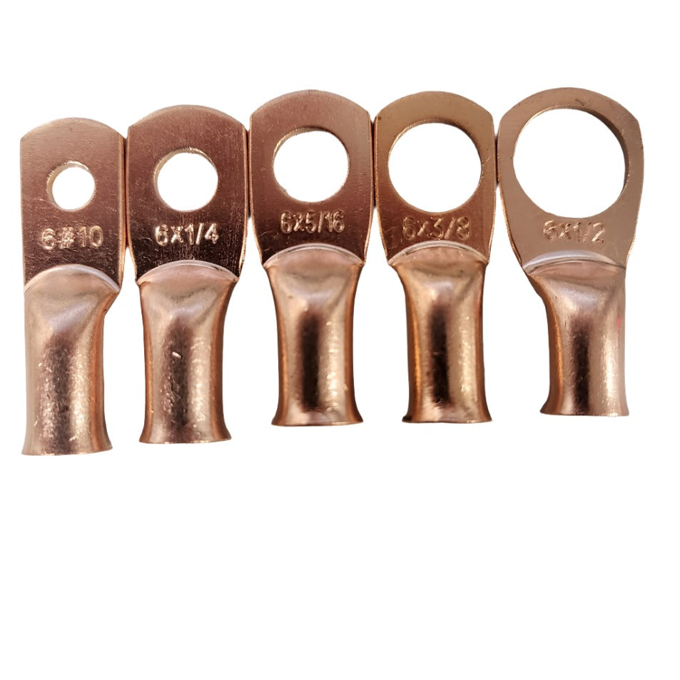 6 GAUGE BARE COPPER LUGS – AC/DC WIRE AND SUPPLY