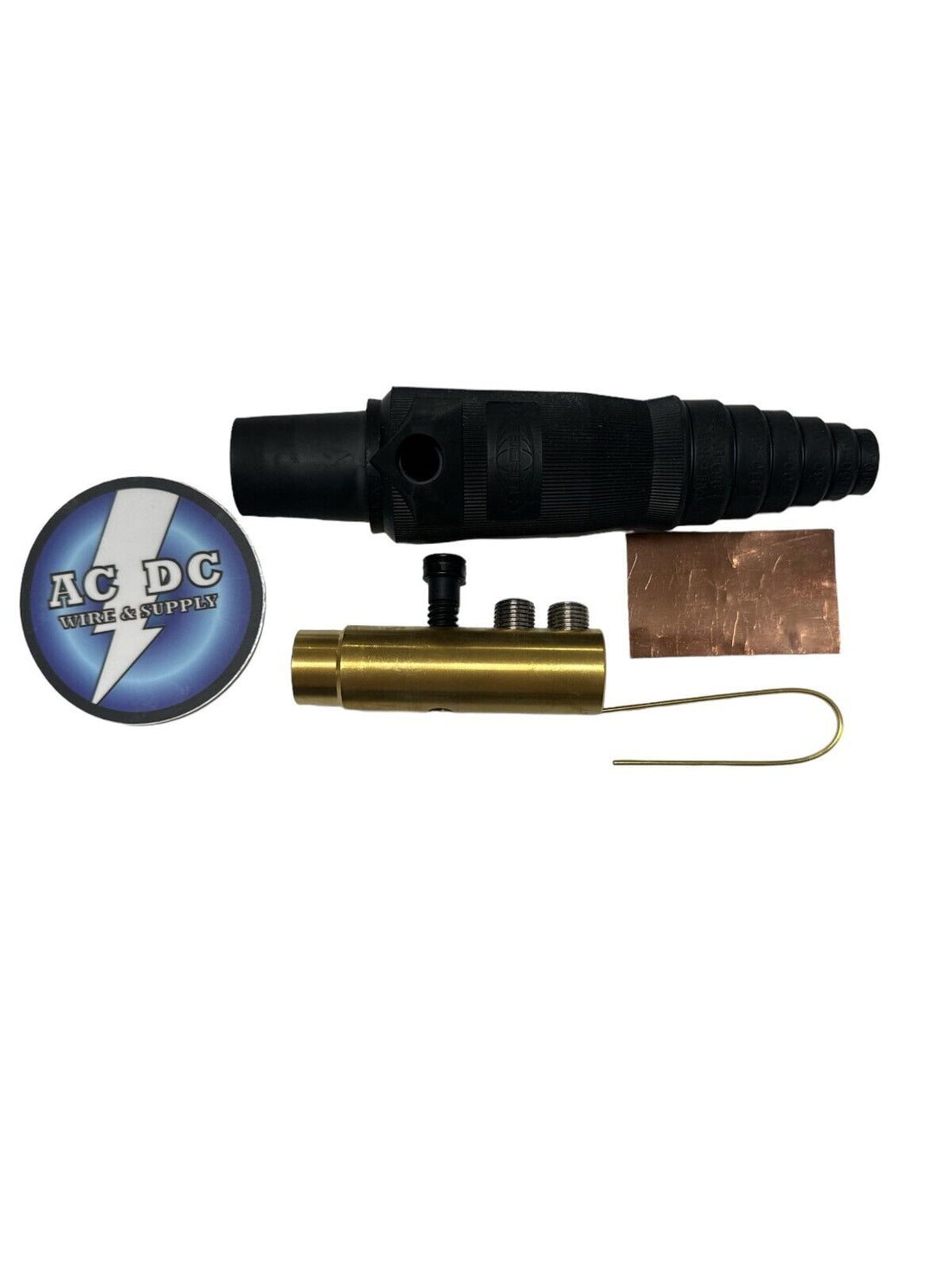 Hubbell HBL400 Cam-Lock Wire Set 2/0 - 4/0 Female Camlok Connector kit ...