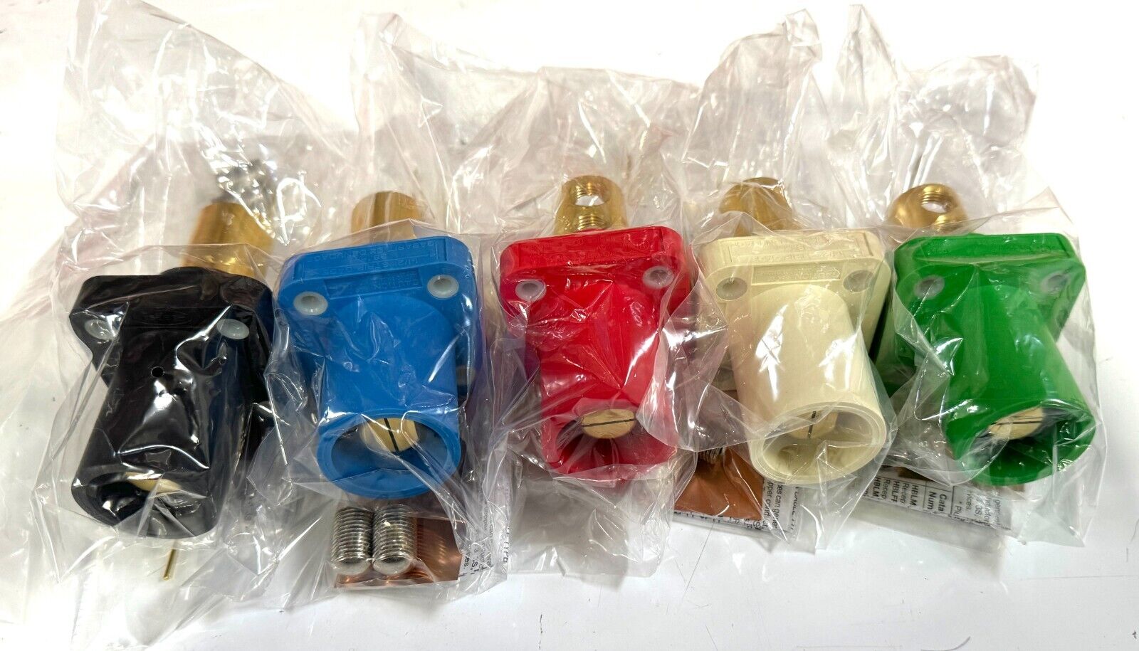 400 AMP HUBBELL SERIES 16 CAMLOCK DEVICES SET PANEL STR RECEPT MALE ...