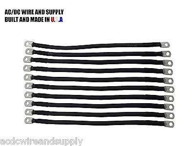 # 2 Awg HEAVY DUTY (10 pc 10") SOLAR TURBINE BATTERY BANK WIRE SET U.S ...